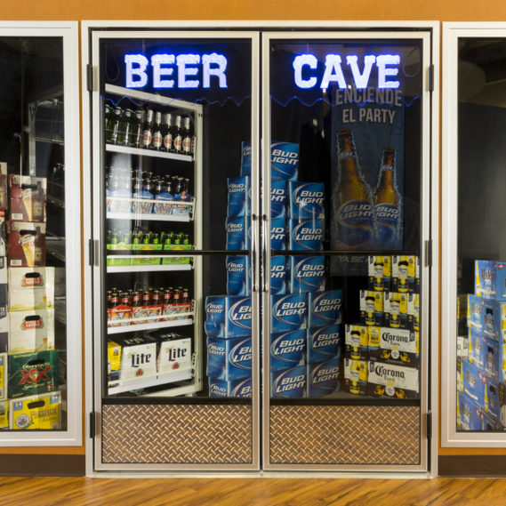 Walk-In Beer Cave Coolers for Convenience Stores