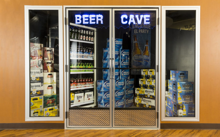 Walk-In Beer Cave Coolers for Convenience Stores